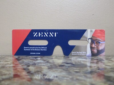 Zenni Pupil Distance PD Ruler - David Ortiz - Boston Red Sox - Big Papi ...