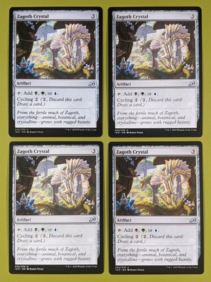Zagoth Crystal x4 Ikoria: Lair of Behemoths 4x MTG Magic the Gathering ...