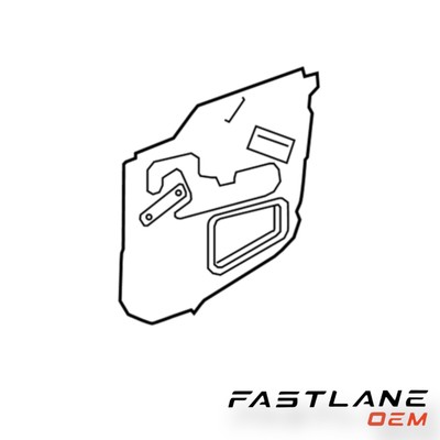 2015-2017 TOYOTA CAMRY COVER, FRONT DOOR SERVICE HOLE NEW OEM 67831 ...