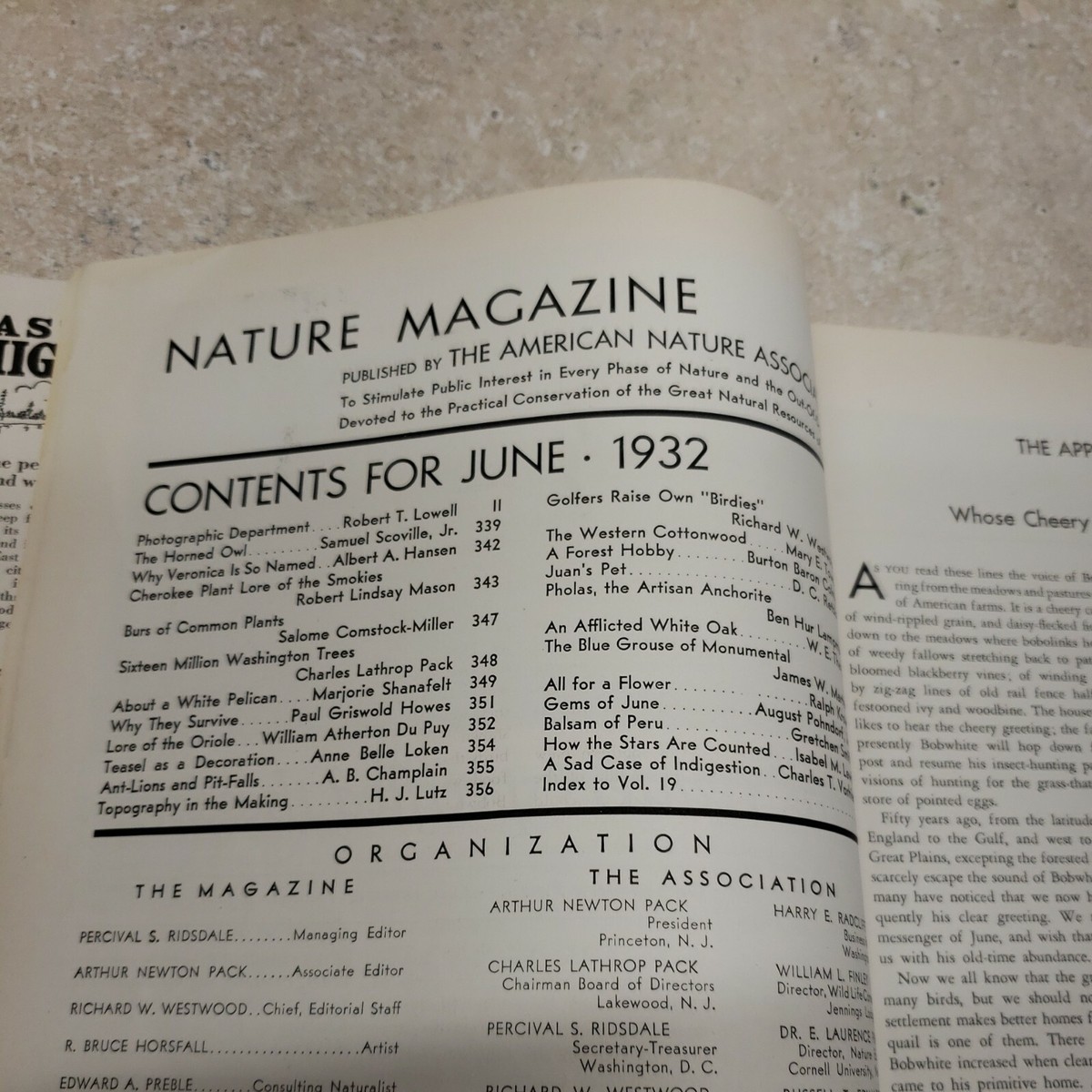 Vintage Naturalist Magazines Junior
