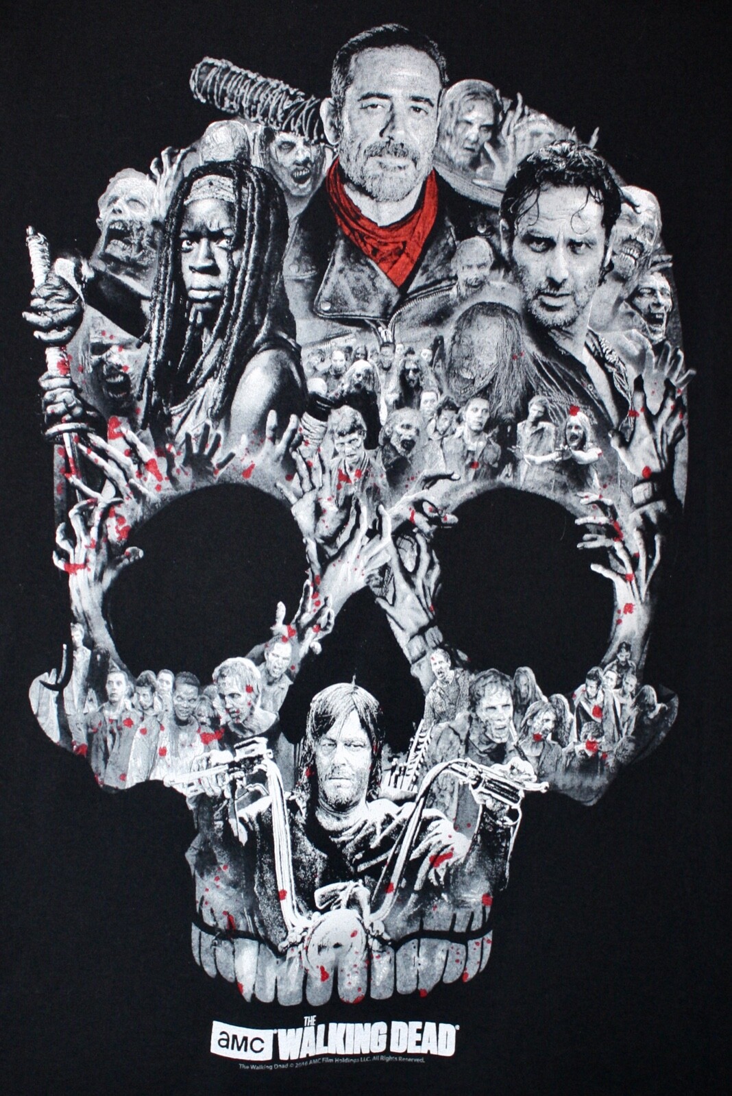 AMC The Walking Dead Negan Skull Rick Daryl Michonne … - Gem