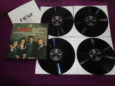 4 LP BOX GOUNOD / ALAIN LOMBARD / FAUST / ERATO STU 71031/2/3/4 STEREO FRENCH | eBay
