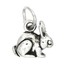 Sterling Silver Small Bunny Rabbit Charm or Pendant | eBay