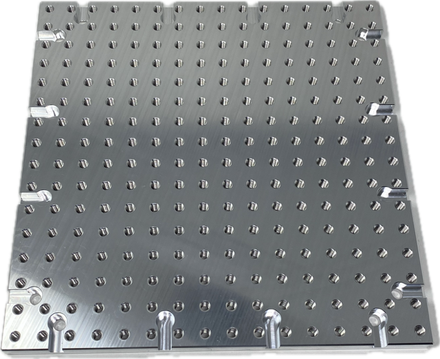 MIC 7000 Aluminum Expanding Fixture / Sacrificial Plate, Mini Pallet ...
