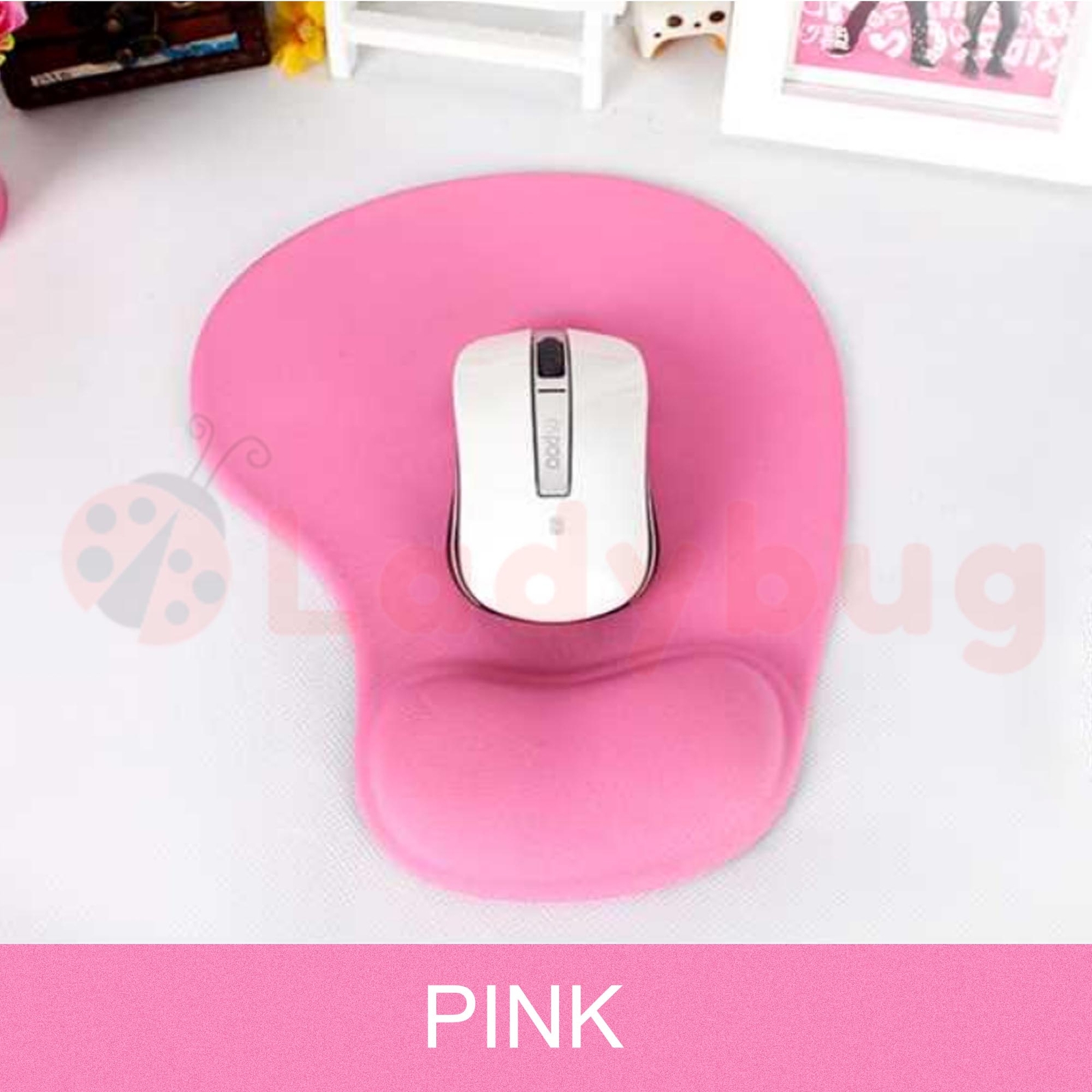 Comfort Wrist Gel Soft Rest Support Mat Mouse Mice Pad Gaming PC Laptop ...