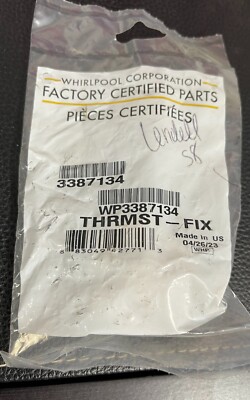 WP3387134 Whirlpool Dryer Cycling Thermostat | eBay