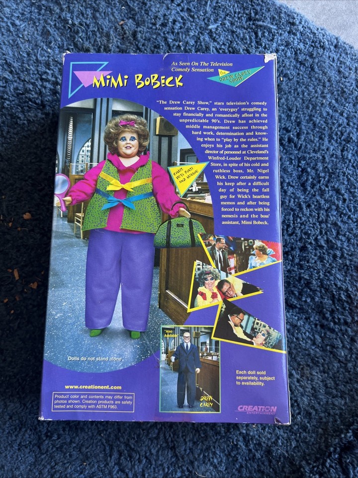 MIMI BOBECK THE DREW CAREY SHOW DOLL 1998 CREATION New In Box | eBay