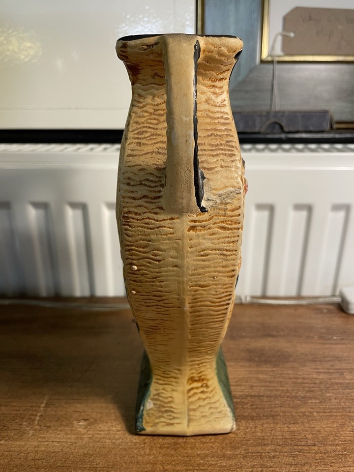 Sylvac Wild Duck Vase England Vintage Art Pottery 20cm Wildlife Bird ...