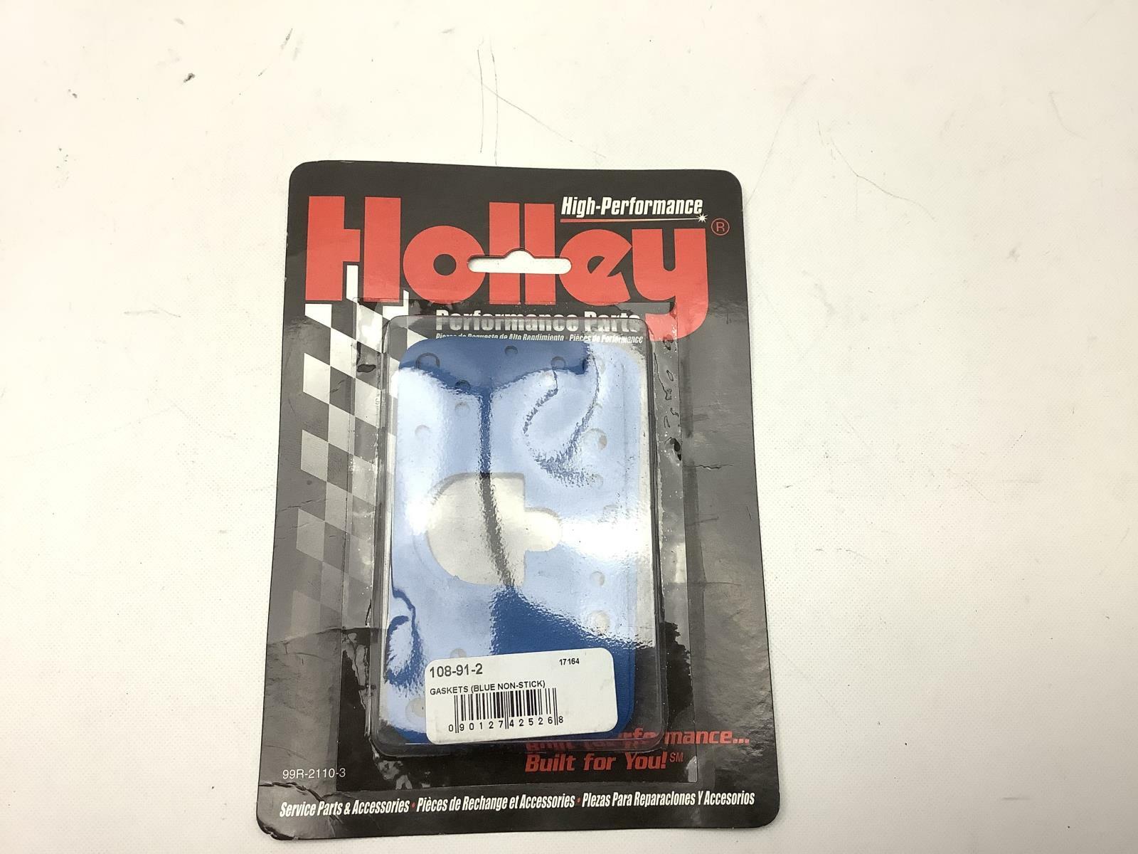 Holley 108-91-2 Blue Non Stick Carburetor Metering Block Gaskets | eBay