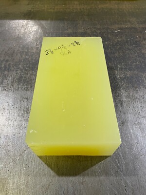 Urethane / Polyurethane Sheet Block Bar Stock 95A - 2.3" x 4.7" x 8.7 ...