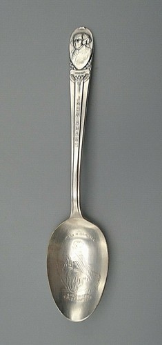 John Adams 2nd President Silver Plated Collectors Spoon by Wm Rogers ...