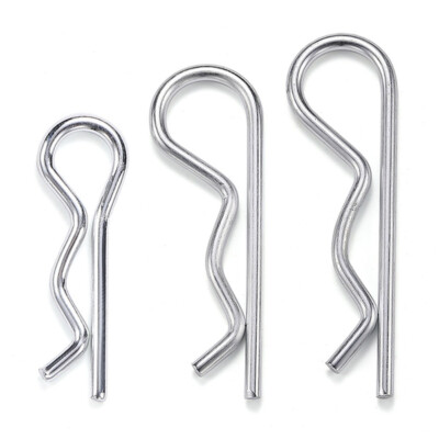R Clips Retaining Pins Split Pins Clevis Pins 1mm - 6mm Stainless Steel ...