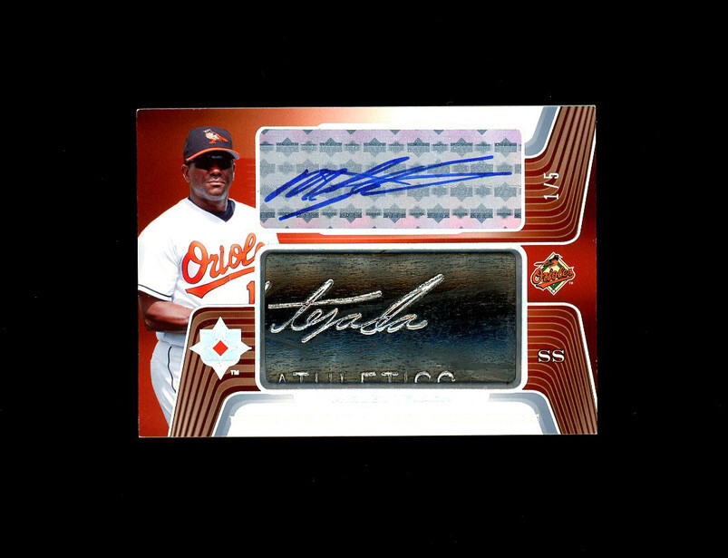 2004 Upper Deck Ultimate Collection - Ultimate Bat Barrel Signatures # ...