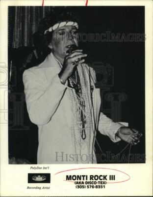 Press Photo Musician Monti Rock III - lrx63991 | eBay