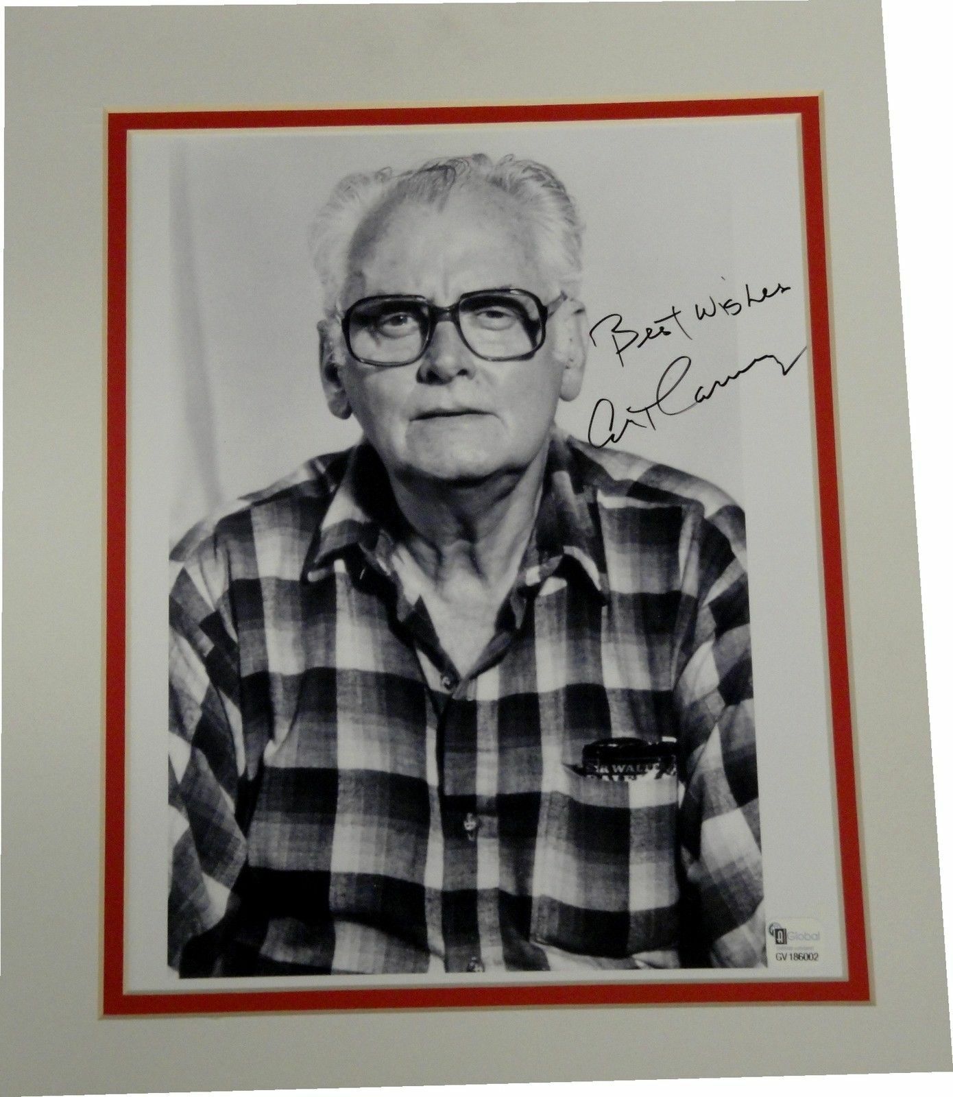 Art Carney Hand Signed Autographed 8x10 Matted Photo Best Wishes GA COA ...
