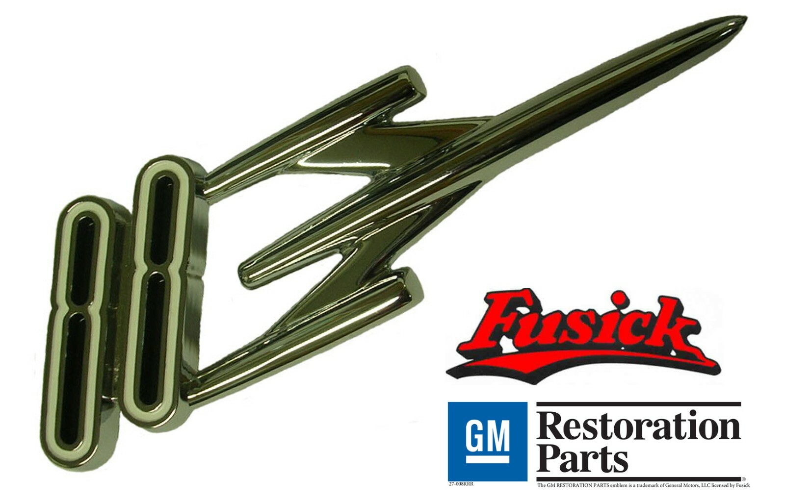 1954-1956 Oldsmobile 88 & Super 88 Trunk Rocket Emblem 1955 Olds ...