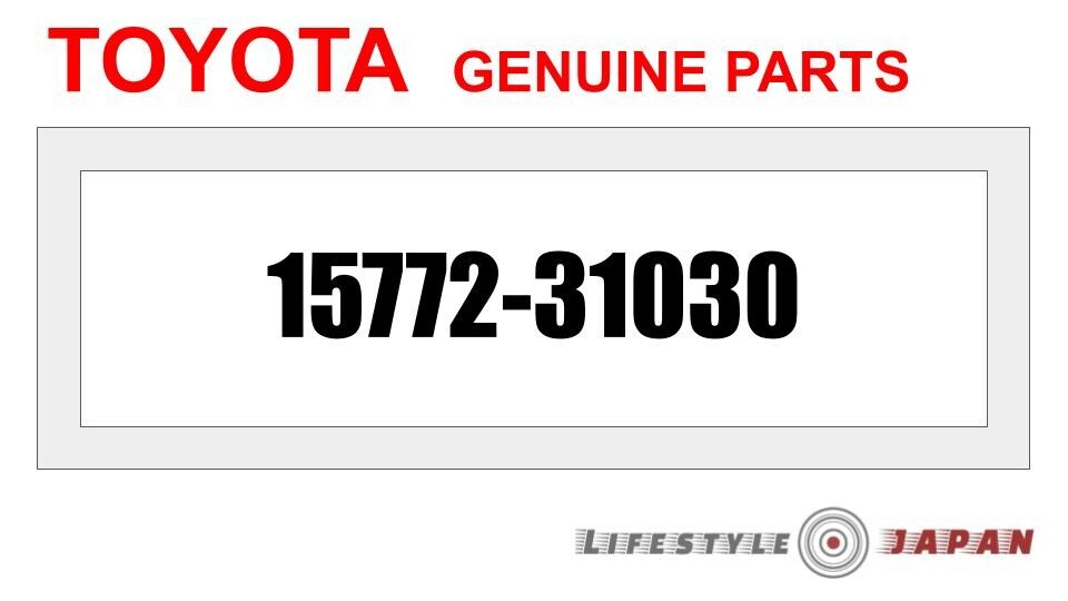 Toyota 15772-31030 GENUINE Engine Oil Cooler Pipe CAMRY ACV40,ASV40 ...