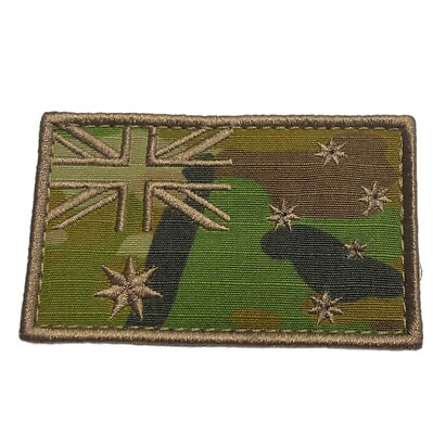 ANF Australia Flag Shoulder Patch NEW AMC Camo with Gold Embroidery ...