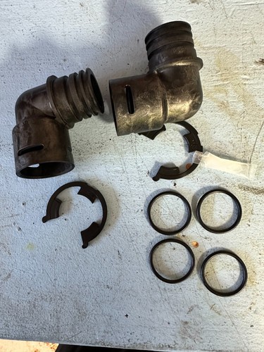 KINETICO WATER SOFTENER MACH SERIES ELBOW CONNECTOR FITTINGS AND CLIPS ...