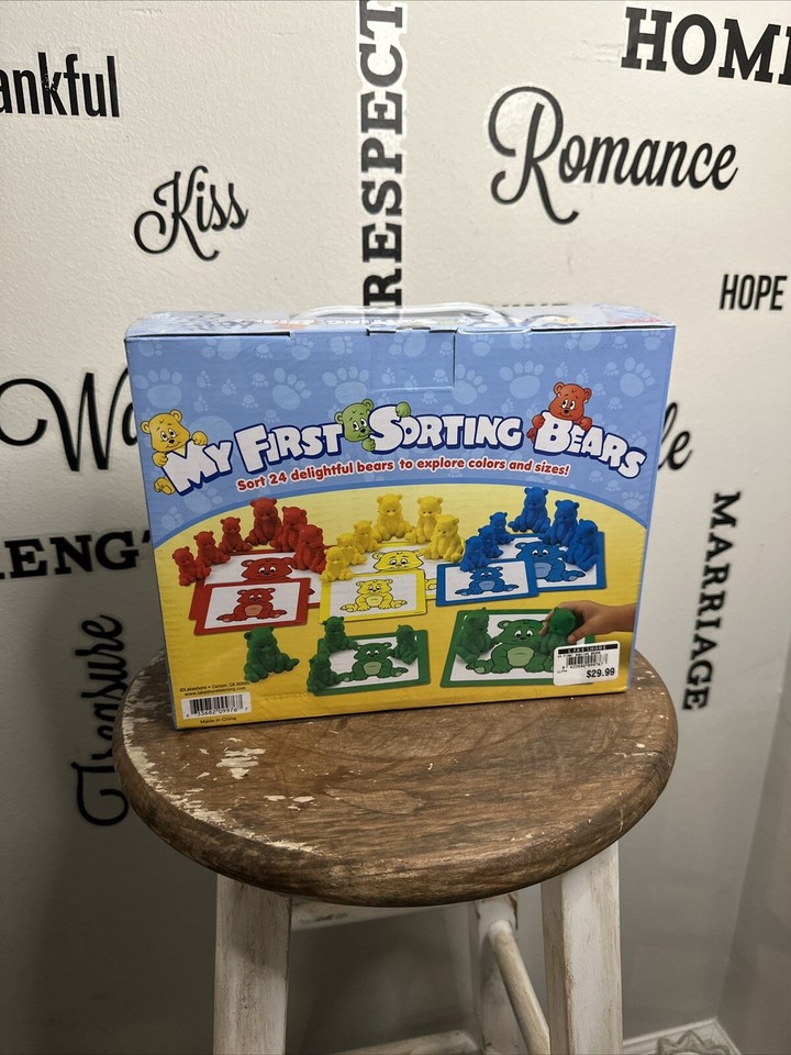 Lakeshore My First Sorting Bears 24 Bears Includes 8 SortingMats 24 ...