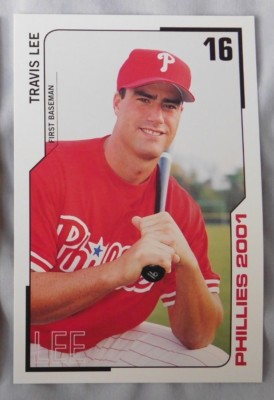 Travis Lee Phillies 4x6 Photo Baseball Card 2001 | eBay