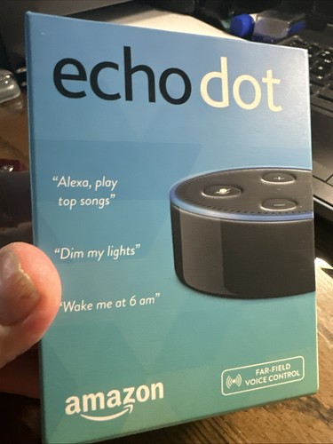 NIB NEW Amazon Echo Dot 2nd Generation Smart Speaker WiFi Alexa Voice ...