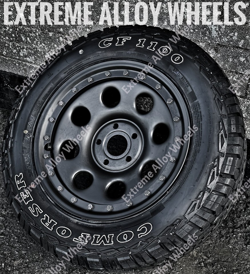 16" Black Steel Alloy Wheels Fits Fiat Ducato 5x118 L1 L2 L3 + All ...