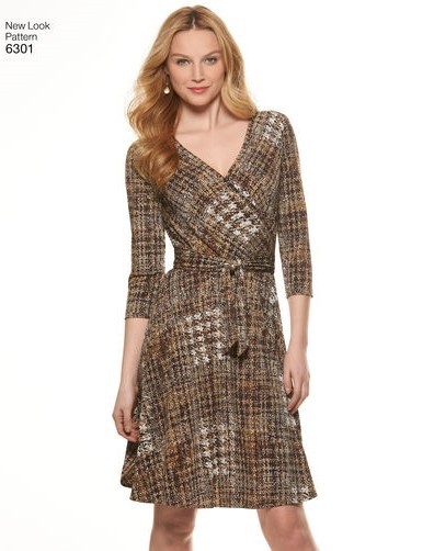 NEW LOOK Sewing Pattern Misses Women Ladies Plus Dresses , Dress ...