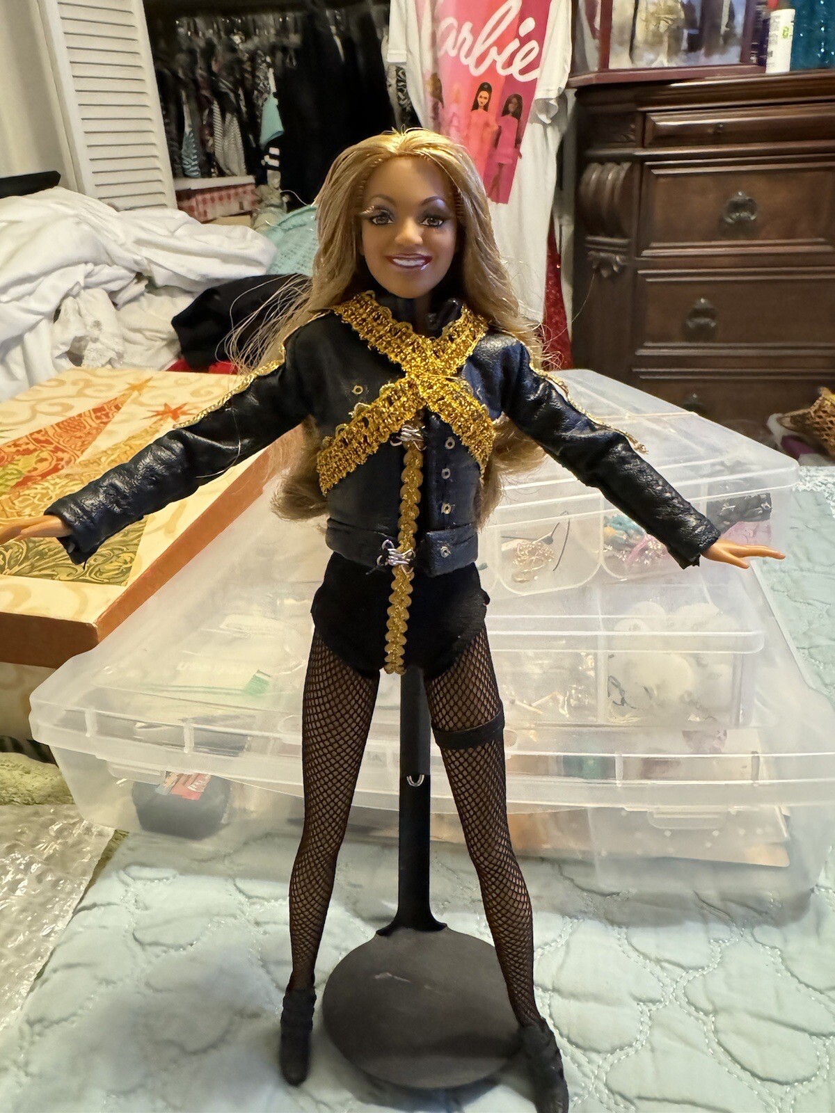 Barbie Beyonce Doll Custom Repaint Type Formation Renaissance Versace ...