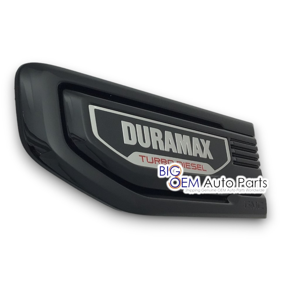 2019 - 2024 GMC Sierra 1500 Duramax Turbo Diesel driver fender Emblem ...