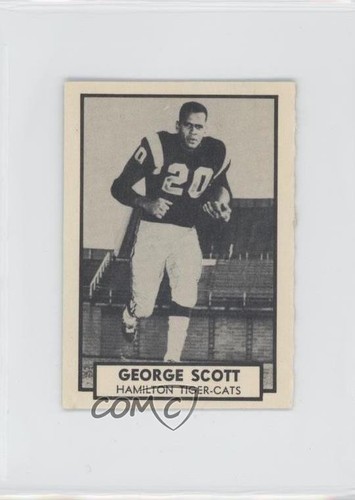 1962 Topps CFL George Scott #74 | eBay