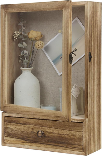 Shadow Box Frame, 3.2" Deep Shadow Box Display Case with Real Glass and ...