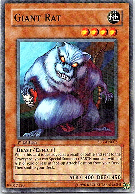 Giant Rat SD7-EN003 Structure Deck: Invincible Fortress for sale | eBay