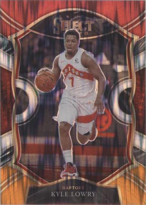 2020-21 Panini Select - Concourse Kyle Lowry #26 Red White Orange Flash ...