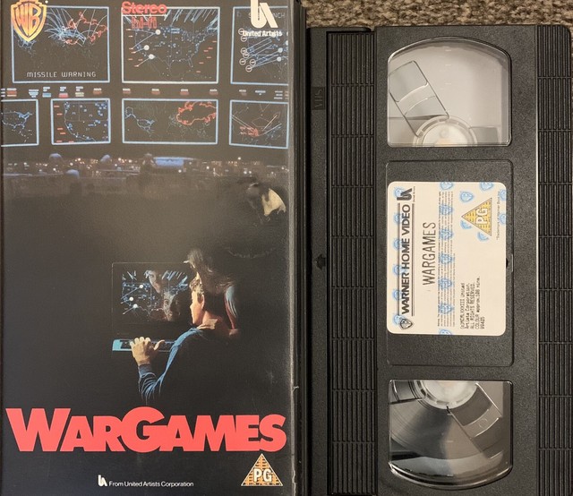 Wargames VHS Video Retro Action Film 1989 for sale online | eBay
