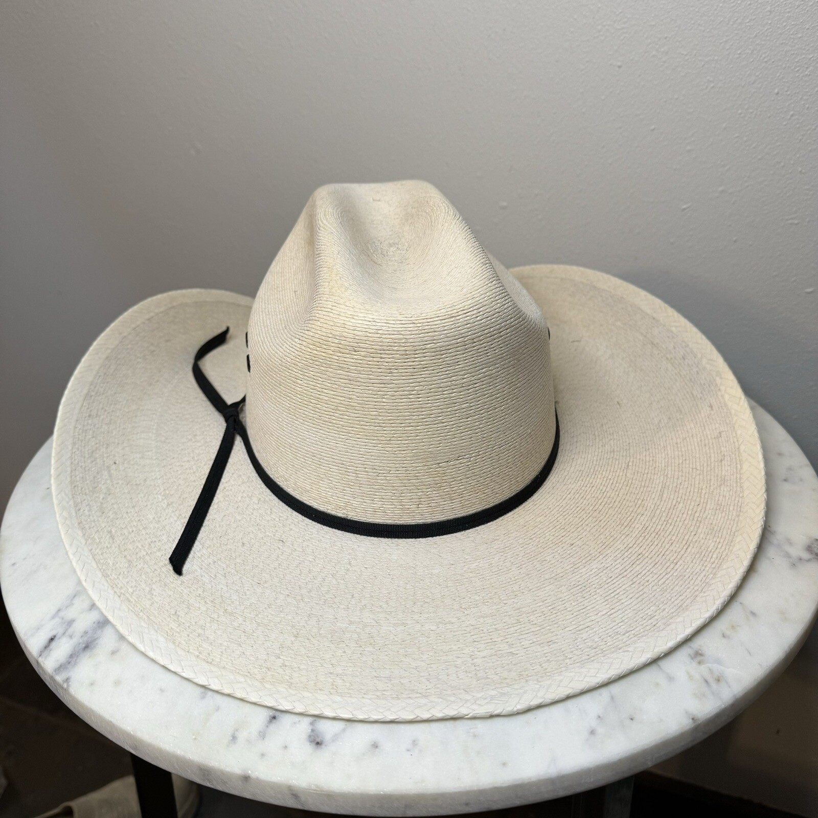 Atwood Western Hat 5X Ivory Straw Hereford Low Crown … - Gem