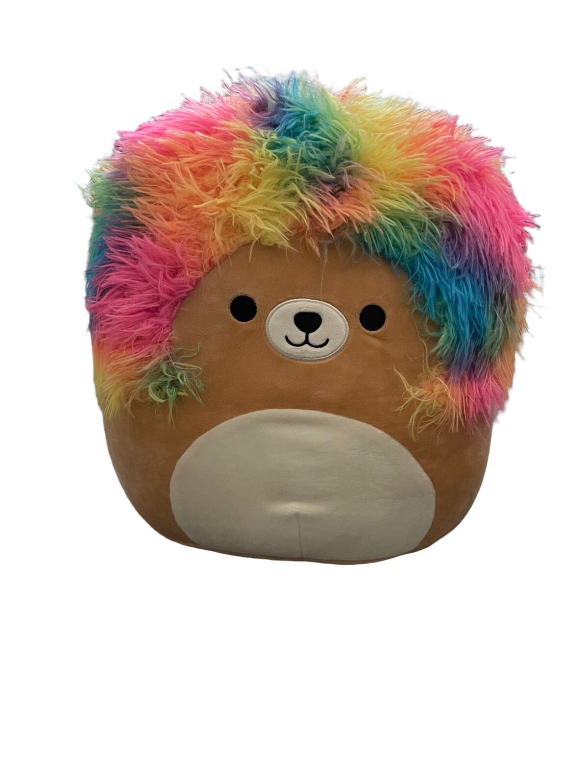 Squishmallow 14” Leonard the Lion Rainbow Mane Squish-Doos Kellytoy NWT ...