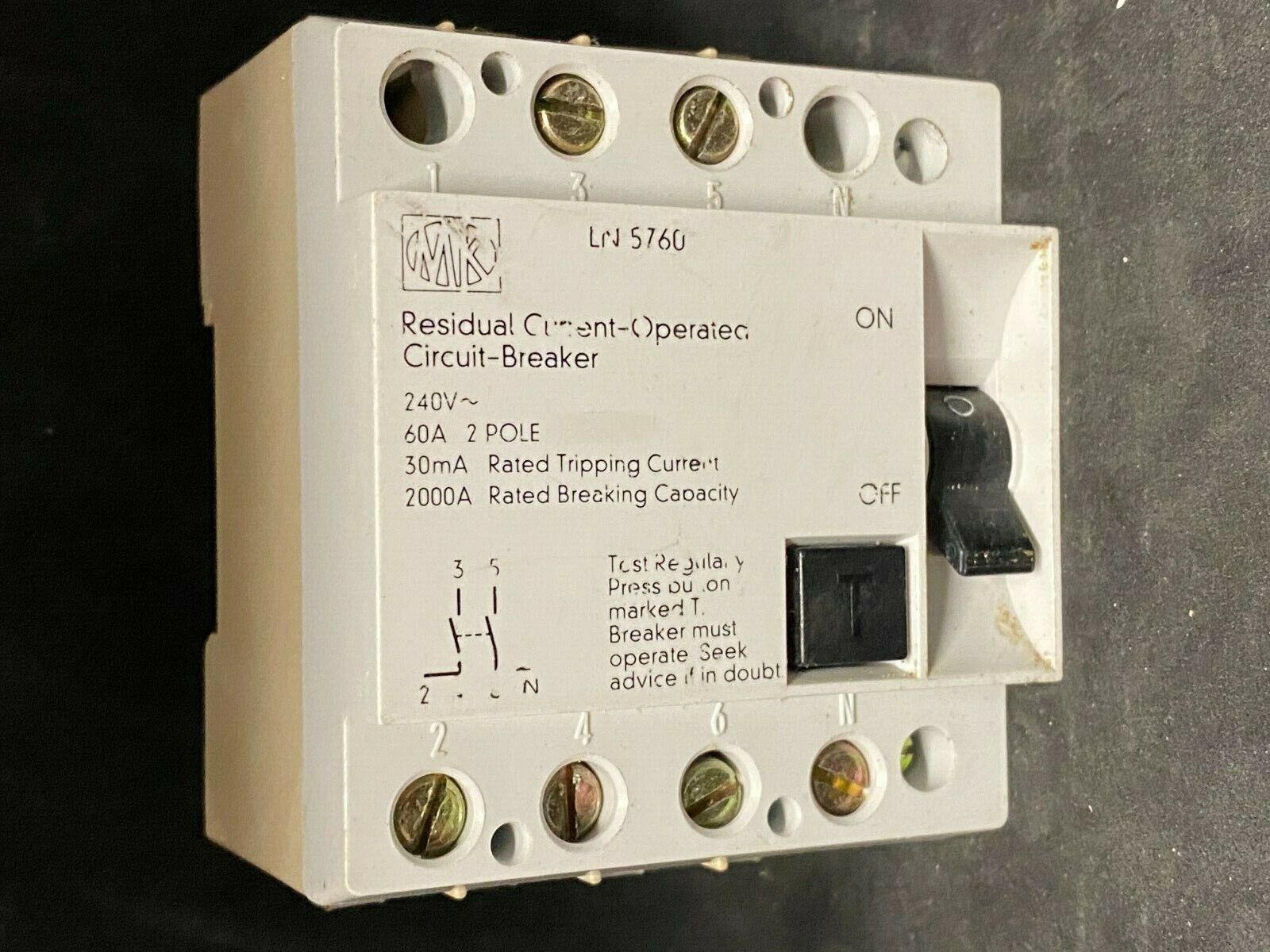 MK SENTRY TYPE B-C MCB FULL RANGE OLD & NEW + RCD RCBO Main Switch - LN ...