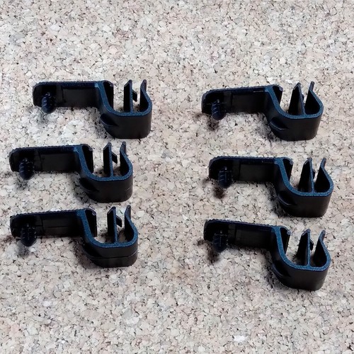 GENUINE LAND ROVER WINDSCREEN WASHER HOSE CLIP RANGE ROVER 03-12 SET ...