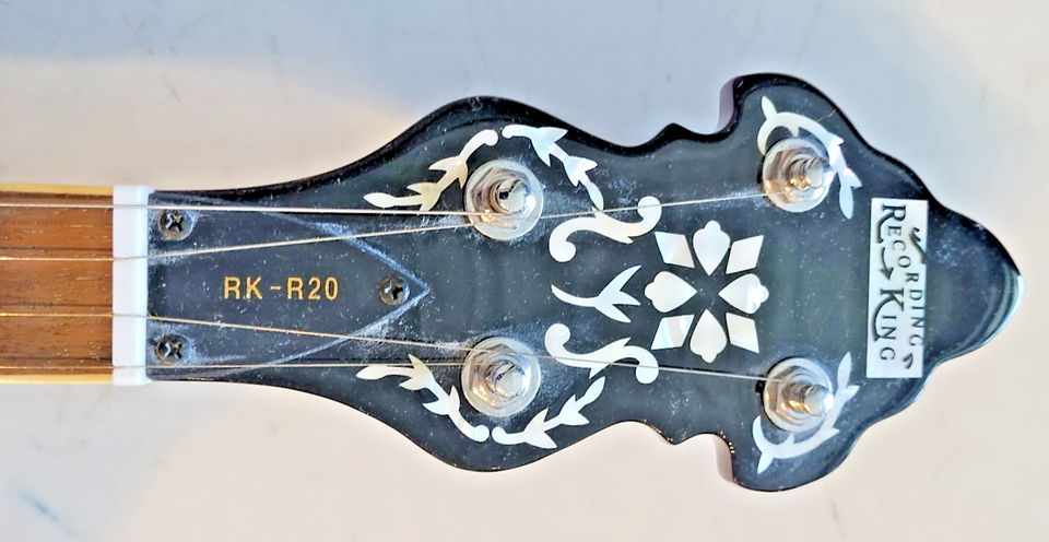 Recording King RK-R20 Songster Resonator 5 String Banjo Bluegrass ...
