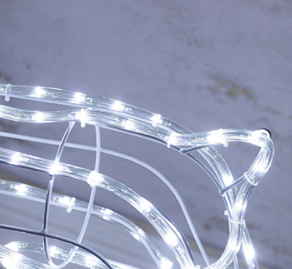 Christmas LED Rope Light Decoration Multi Colour Silhouette Indoor ...