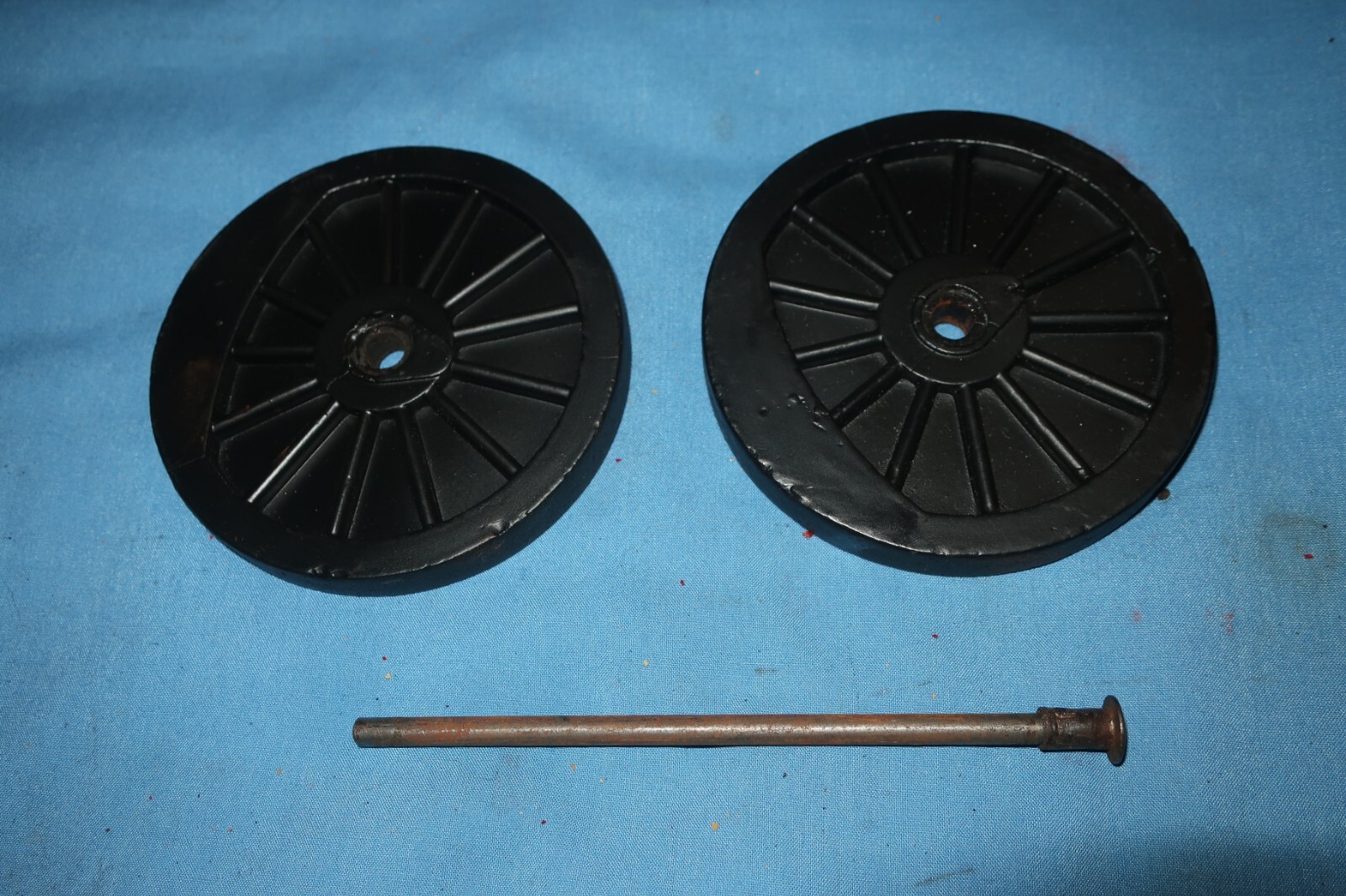 COR COR PRESSED STEEL FLOOR TRAIN STEAM LOCOMOTIVE & TENDER | eBay