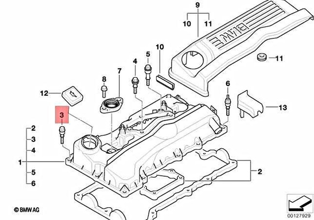 11x Genuine BMW 11127568294 - Collar Screw for sale online | eBay