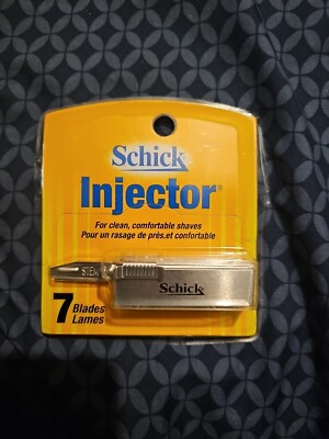 SCHICK INJECTOR PLUS CHROMIUM 7 CT | eBay