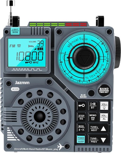 Jazmm A320 Portable Multi Band Shortwave Radio Multi Function | eBay