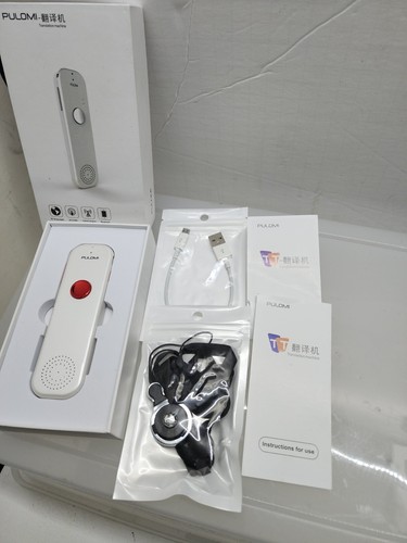 Smart Voice Translator 52 Languages Pocket Device Bluetooth TT Translate | eBay