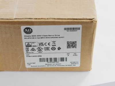 Brand New Allen Bradley 2198-C4030-ERS Kinetix 5300 Servo Driver Free ...