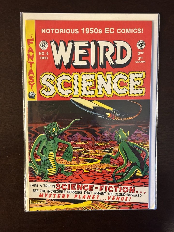 Weird Science EC Comics 1993-1994 Issues 3,6 and 8 Comic Book Lot ...