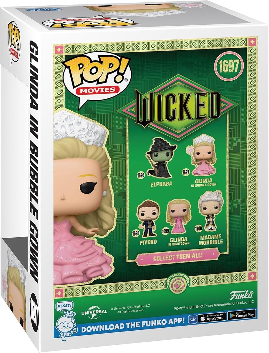 Funko Pop! Vinyl: Wicked - Glinda in Bubble Gown #1697 for Funko Pop! Vinyl: Wicked - Glinda in Bubble Gown #1697 for