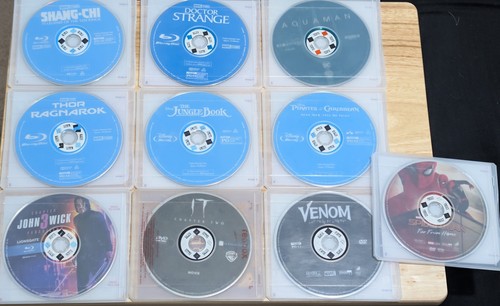 Lot Of 10 Redbox Disney Blu-ray DVD Bundle | eBay